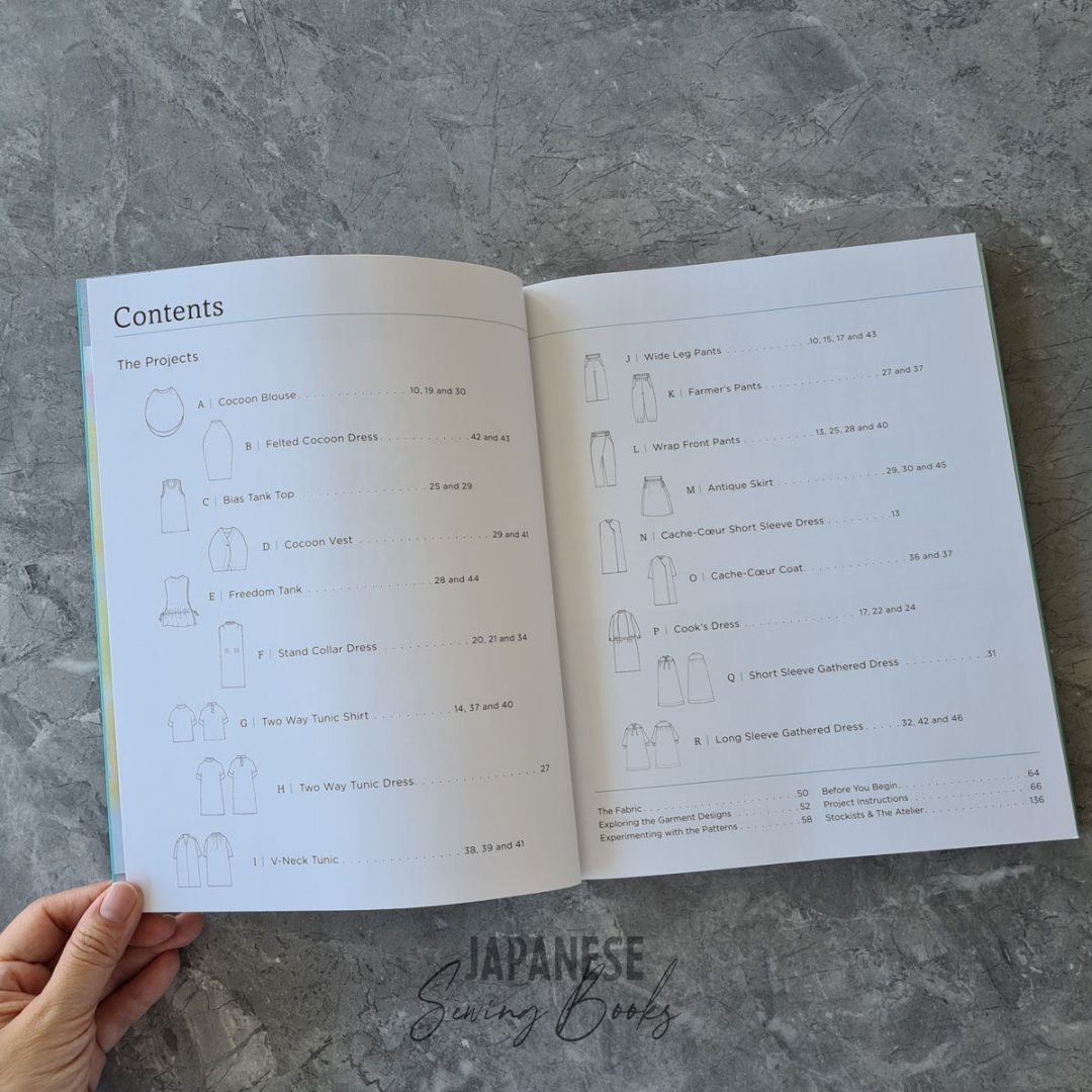 Book Flip-Through of A Year of Sewing with Nani Iro – Japanese Sewing ...